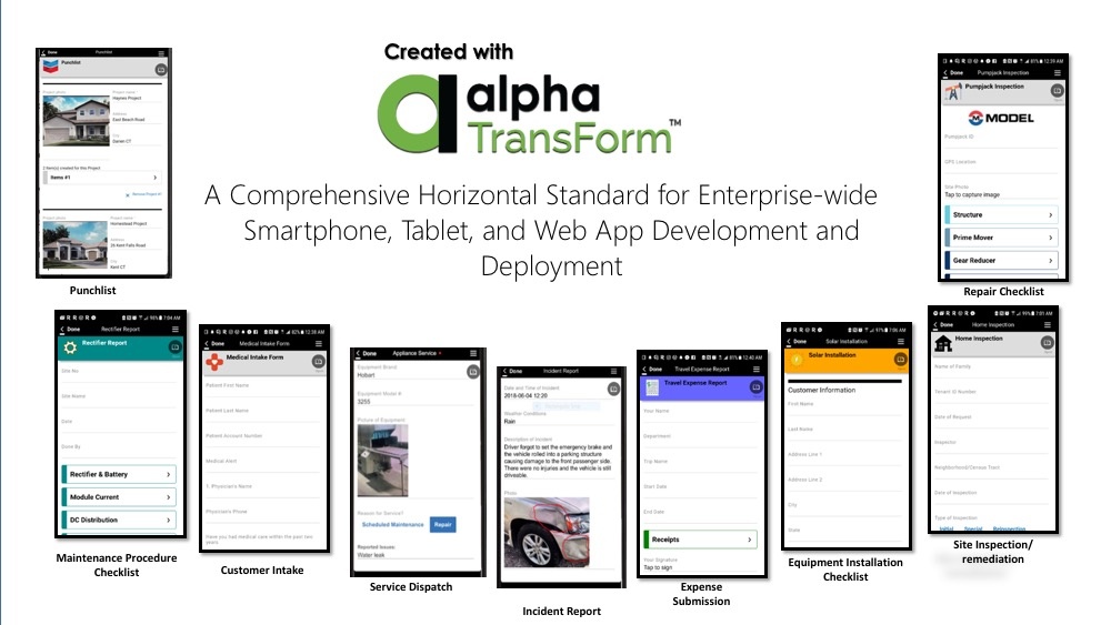 Alpha Software | Chevron Alpha TransForm and Overview